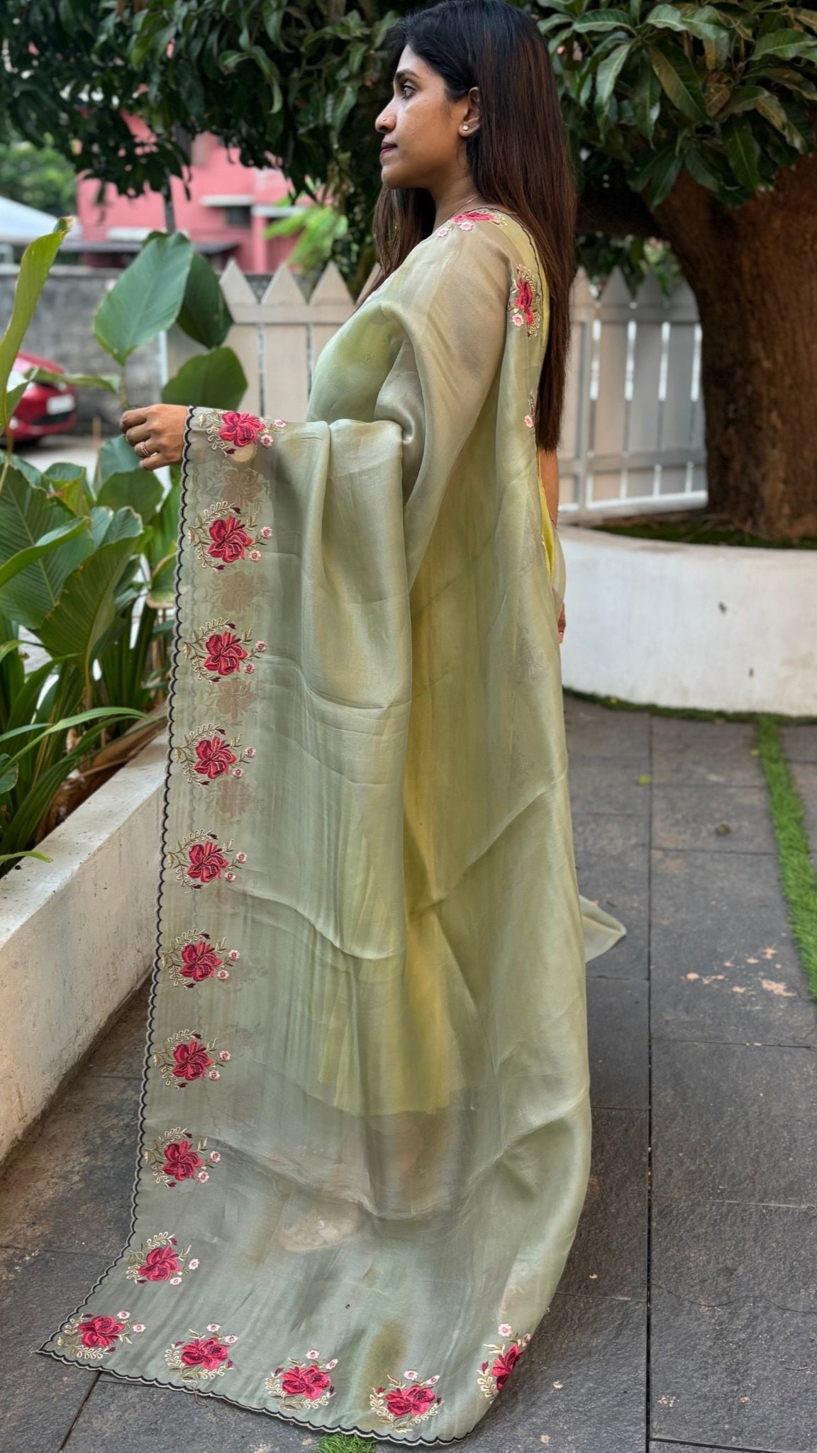 ORGANZA SAREE 25012515 – Ashima Fashion Store