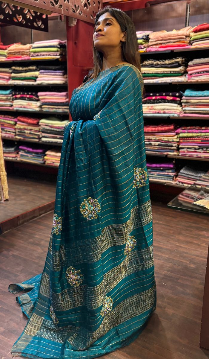 TUSSAR SILK SAREE 3101254 – Ashima Fashion Store