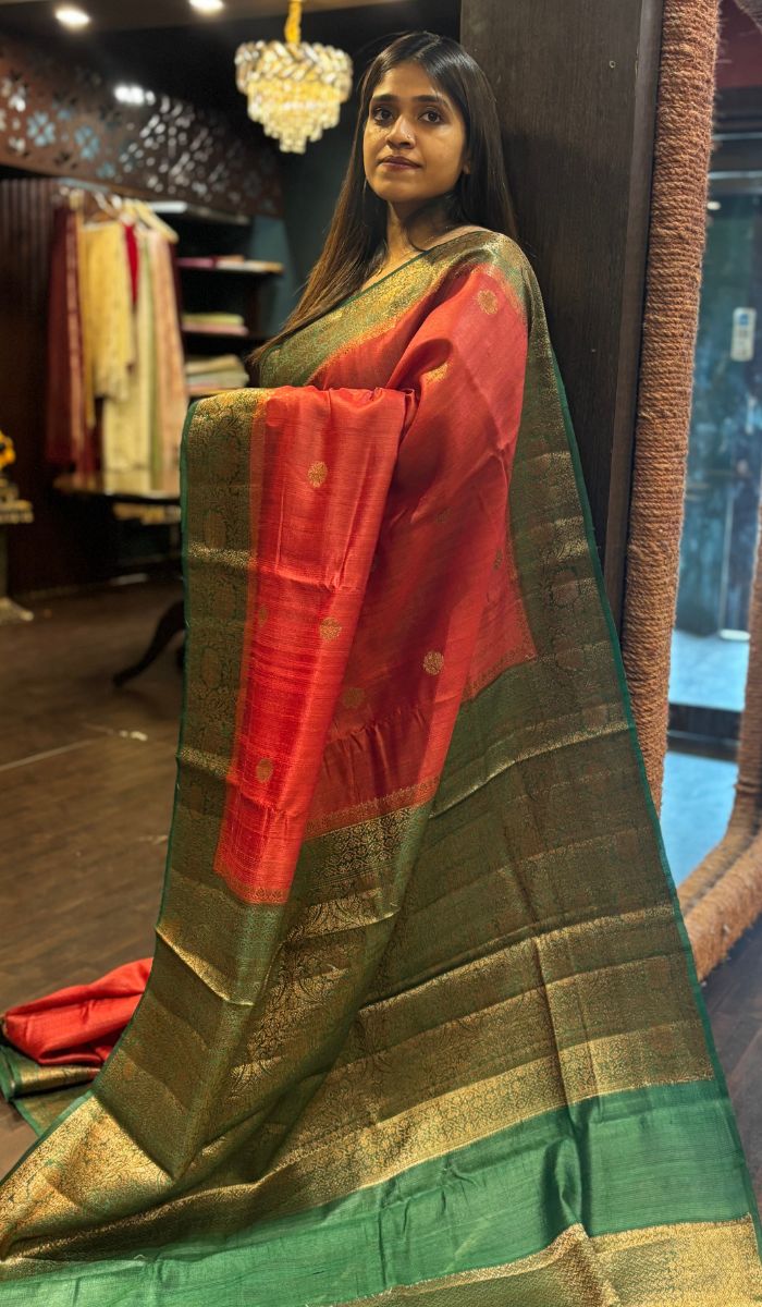 TUSSAR SILK SAREE 09042582 – Ashima Fashion Store