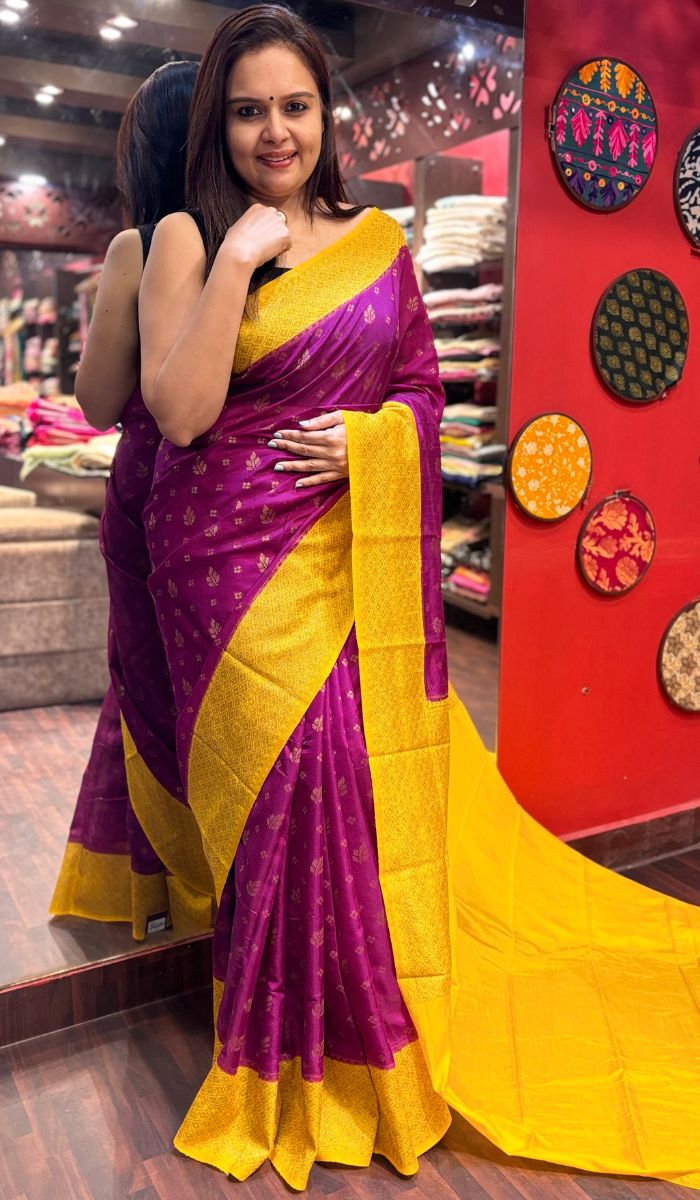 SEMI SILK SAREE 15012413 – Ashima Fashion Store